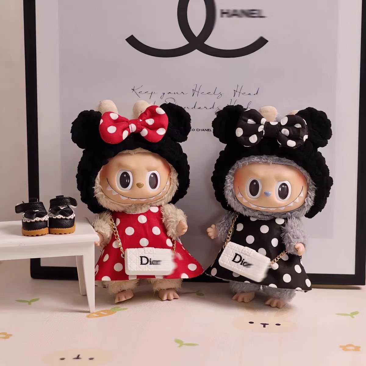 Labubu Clothes Designer Labubu Have A Seat Doll Clothes Clothes 17cm ...